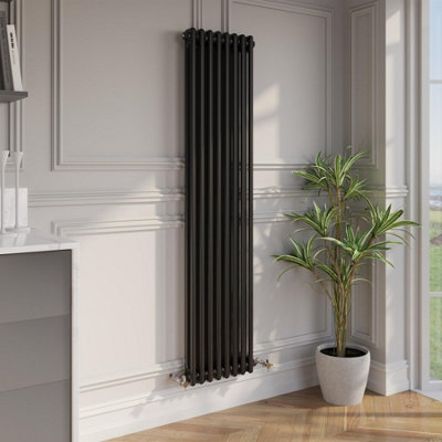 RadiLux Traditional Colosseum Vertical Double Bar Column Radiator ...