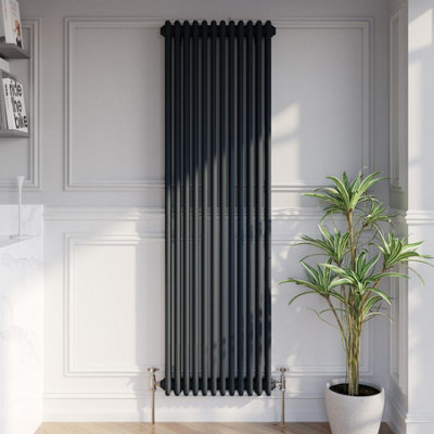RadiLux Traditional Colosseum Vertical Triple Bar Column Radiator ...