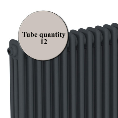 RadiLux Traditional Colosseum Vertical Triple Bar Column Radiator ...