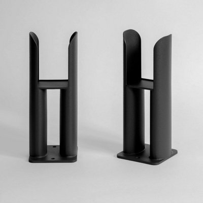 RadiLux Traditional Style Radiator Leg Supports Double Bar Oval Panel ...