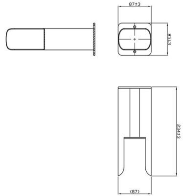 RadiLux Traditional Style Radiator Leg Supports Double Bar Oval Panel ...