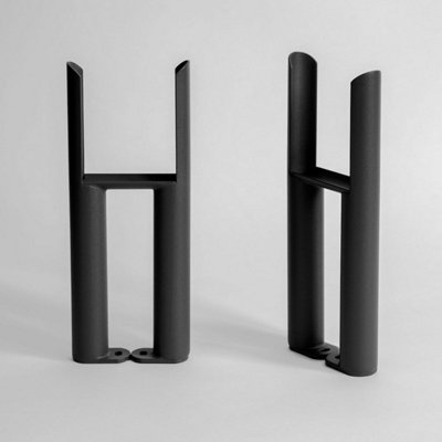RadiLux Traditional Style Radiator Leg Supports Triple Bar Vertical ...