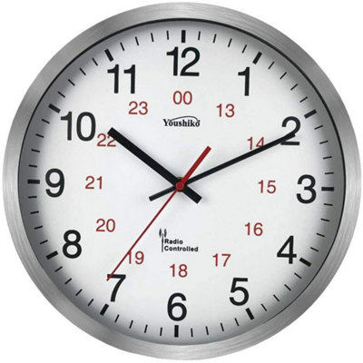Radio Controlled Wall Clock (Official UK & Ireland Version), Premium ...
