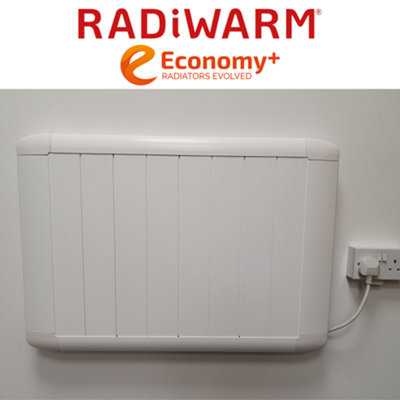 Radiwarm Economy+ Electric Radiator Wall Mounted 565x810x73mm: White ...