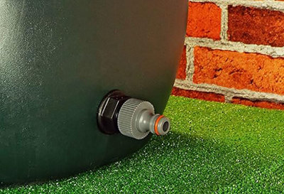Rain Barrel Connection Kit - 1" BSPM Adapter with Tap Connector