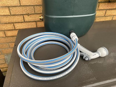 Rain Barrel Connection Kit - 1" BSPM Adapter with Tap Connector