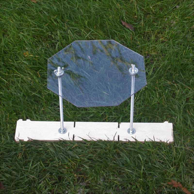 Rain Guard for Moth Trap - Polycarbonate - L26 x W26 x H0.3 cm