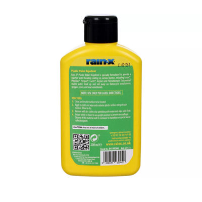 Rain-X Rain Water Repellent Hydrophobic Plastic Treatment 3x200ml