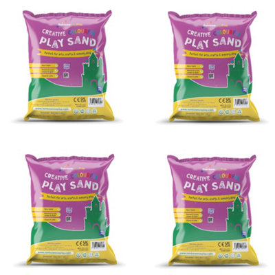 Rainbow Eco Play Coloured Green Sand 20kg 100% Natural Play Sand Art ...