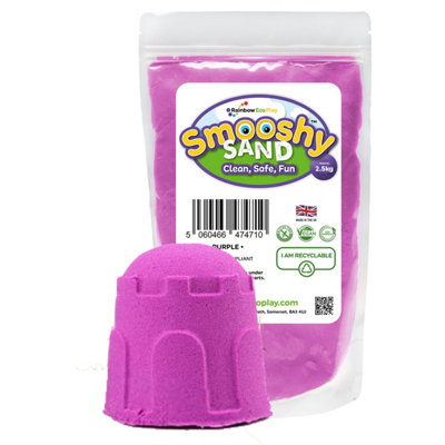 Rainbow Eco Play - Magic Play Sand for Kids Smooshy - 2.5kg - Childrens ...