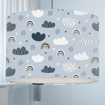 Buy Rainbows and Clouds Ceiling Lampshade 40cm x 25cm | DIY at B&Q