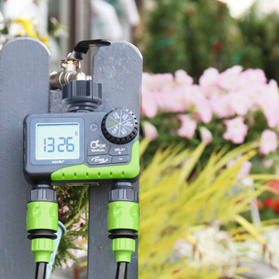 RainPoint Wireless Digital 2-Zone Irrigation Timer