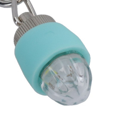 Rainproof Durable Blue Flashing Safety Nut Blinker LED Light Night Dog ...