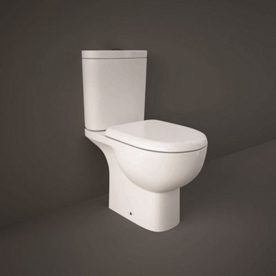 RAK Ceramics Tonique Close Coupled Toilet WC Soft Close Seat Full ...