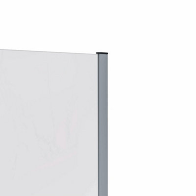 RAK Feeling Bathroom Stainless Steel Square Wall Profile 2000mm Grey