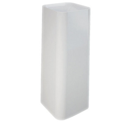 RAK Petit Square Free Standing Full Pedestal Wash Basin Bathroom 900mm ...