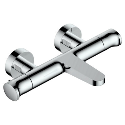 RAK Portofino Wall Mounted Thermostatic Bath Shower Mixer Tap ...