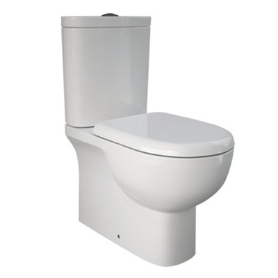 RAK Tonique Close Coupled Cistern Toilet Ceramic Alpine White (CISTERN ...