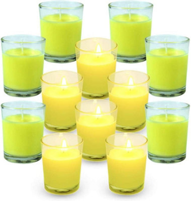 Ram 12 x Citronella Candles Insect Repellent mosquito Insect Bugs ...