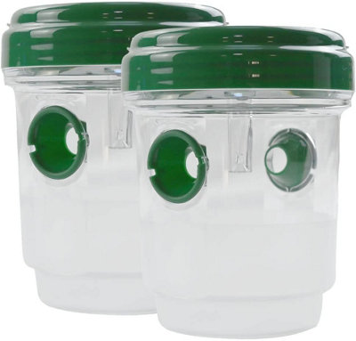 Ram 2 x Solar Power Bees Wasp Hornets Solar Wasp Trap Insect Control ...