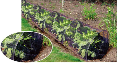 Ram 3M Metres Cloche Grow Tunnel Netting Plant Protection Anti Bird ...