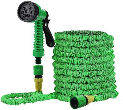 RAM EXPANDING 100FT GARDEN HOSE OUTDOOR LAWN WATERING IRRIGATION HOSE