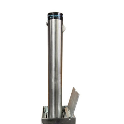 Ramco 600 Round Stainless Steel Telescopic Driveway Security Post ...