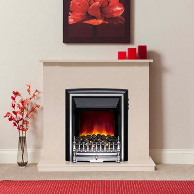 Ramsay 36" Marfil Micro Marble Surround (120mm Rebate)