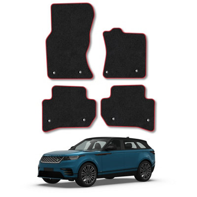 Range Rover Velar (2017+) Boot Liner Mat Premium Tufted Carpet Tailored ...