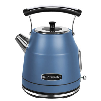 Rangemaster Cordless Kettle Stone Blue 1.7L Quick and Quiet Boil, Boil ...