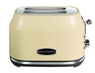 Rangemaster RMCL2S201CM Classic 2 Slice Toaster - Matt Cream | DIY at B&Q