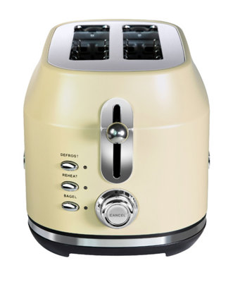 Rangemaster RMCL2S201CM Classic 2 Slice Toaster - Matt Cream