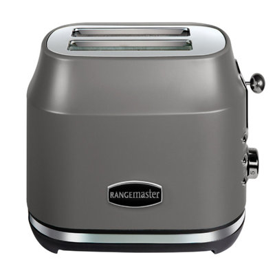 Rangemaster RMCL2S201GY Classic 2 Slice Toaster - Matt Slate Grey