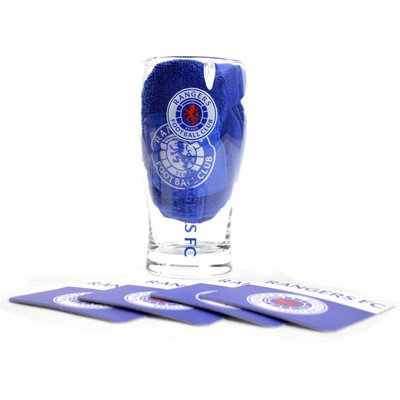 Rangers FC Bar Set White/Blue/Red (One Size) | DIY at B&Q
