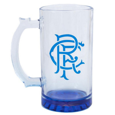 Rangers FC Gl Tankard Clear/Royal Blue (One Size)