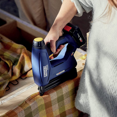 Rapid BTX553 18V Power 4 All Battery Powered Staple Gun Kit Cordless ...