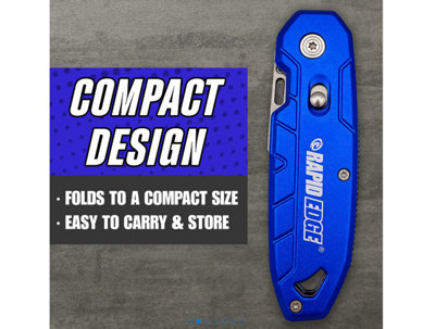 Rapid Edge Pivoting Carpet Cutter