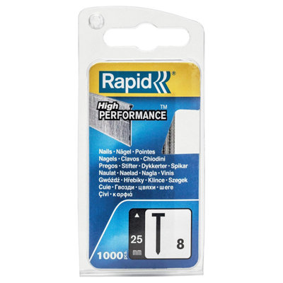 Rapid High Performance No.8 Galvanised Steel Brad Nails for Carpentry ...