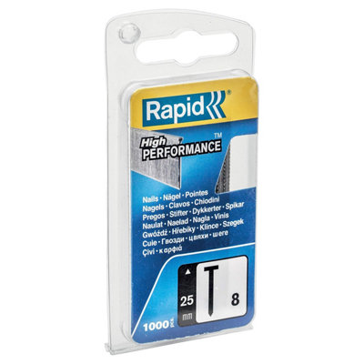 Rapid High Performance No.8 Galvanised Steel Brad Nails for Carpentry ...