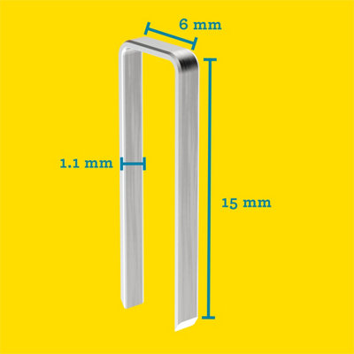 Rapid High-Performance Staples for Dense Materials, Narrow Crown No ...