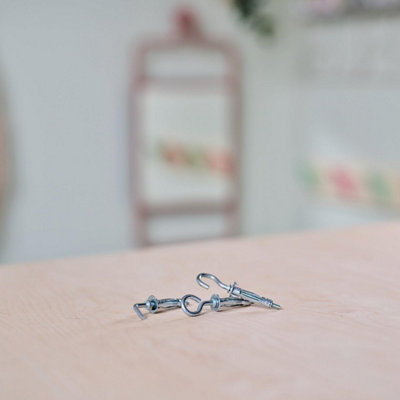 Rapid Hollow Wall Anchor With Angle- Ring- And Rounded-Hook 40 Kg Load ...