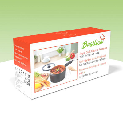 Rapid Pot Electric Saucepan With Cool-Touch Sides, Boil, Fry, Cook ...