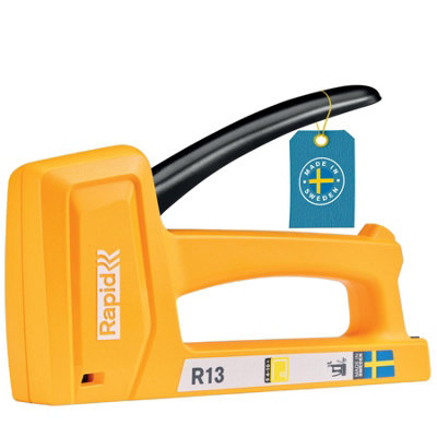Rapid R13 Light Duty Manual Staple Gun For Wood Wall Upholstery Stapler ...