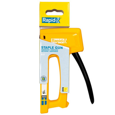 Rapid R13 Light Duty Manual Staple Gun For Wood Wall Upholstery Stapler ...