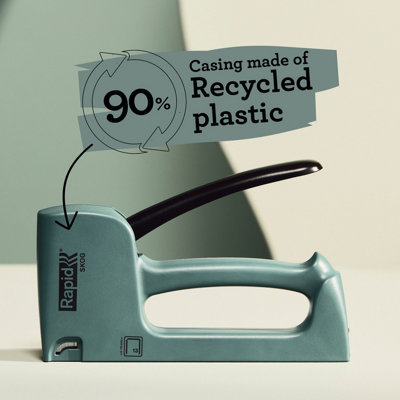 Rapid R13 Upholstery Staple Gun in Skog Green For No.13 Staples 4-10mm ...