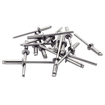 Rapid Rivets 4 x 12mm For Mudguards Metal Coverings Greenhouses ...