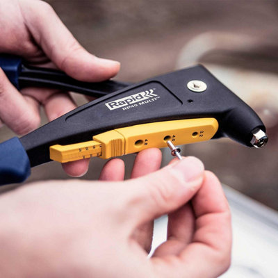 Rapid RP40 Multipurpose Hand Riveter Soft Grip For 3.2 & 4.0 Stainless ...