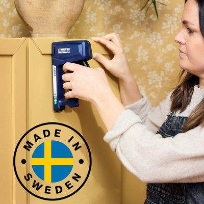 Rapid RPC4 Heavy Duty Staple Gun For Wood 4-In-1 Wall Stapler ...