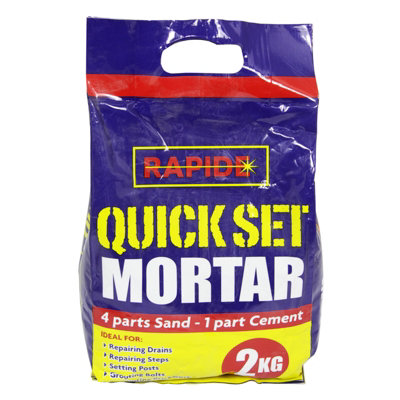 Rapide Quick Set Mortar Sand & Cement 2kg