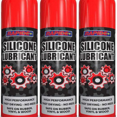 Rapide Silicone Grease Lubricant Can Water Resistant Oil 300ml (Pack of ...